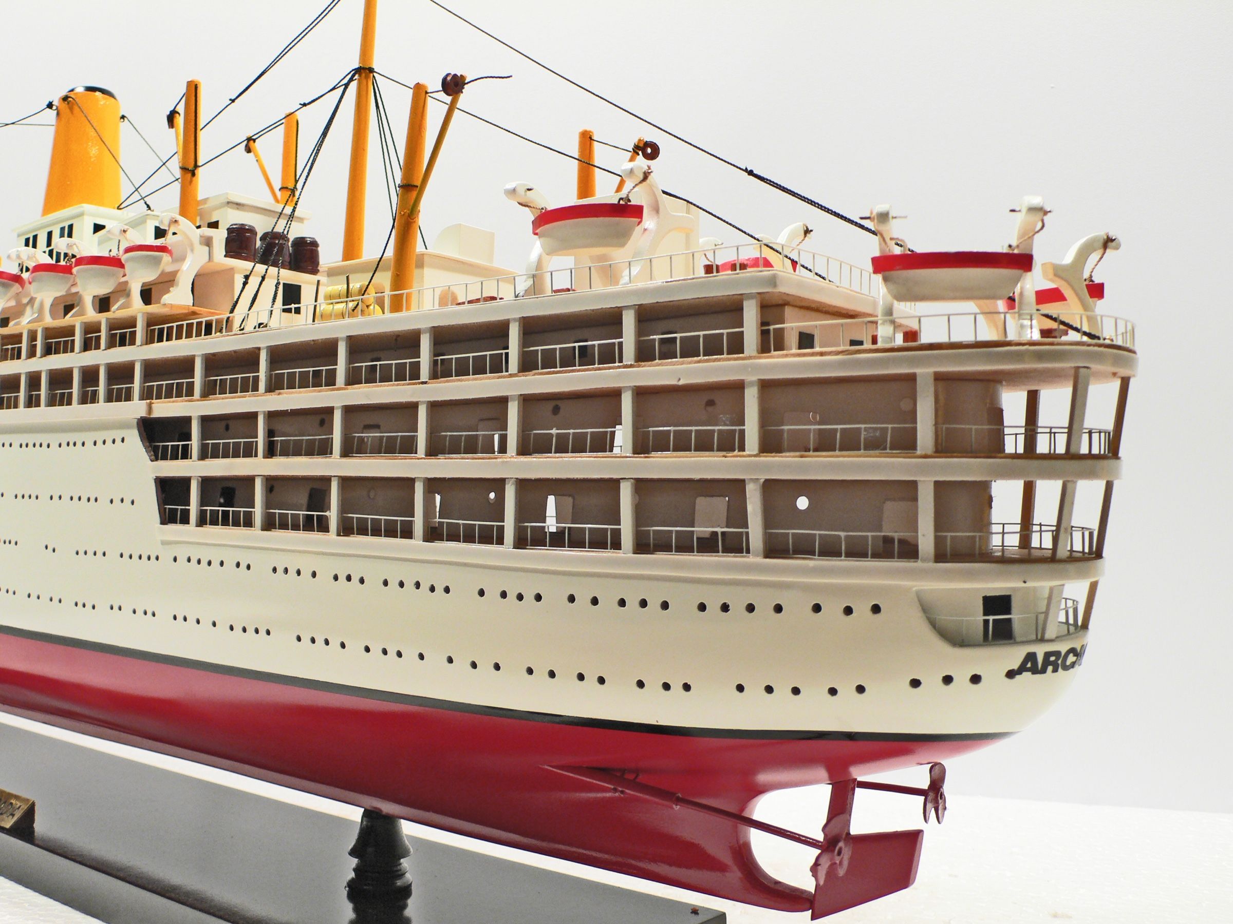 RMS Arcadia - Nain ship models