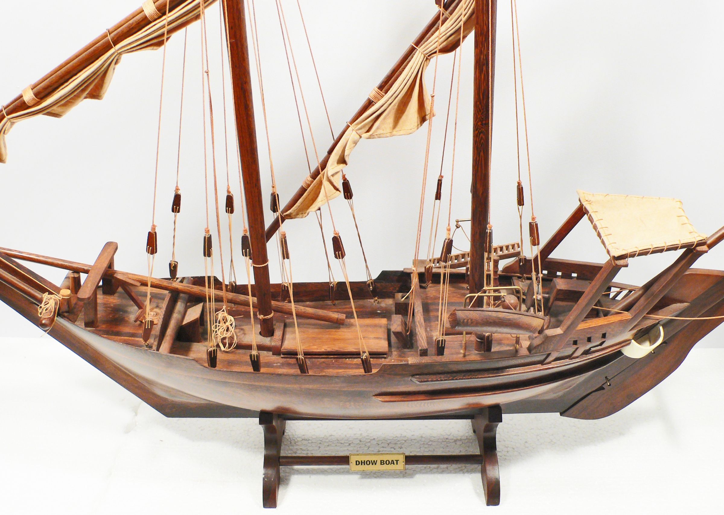 Dhow - Handcrafted Nain ship models