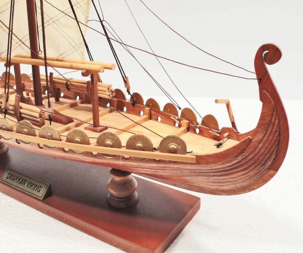 Drakkar Viking (Sin timón) - Modelos de barcos Nain
