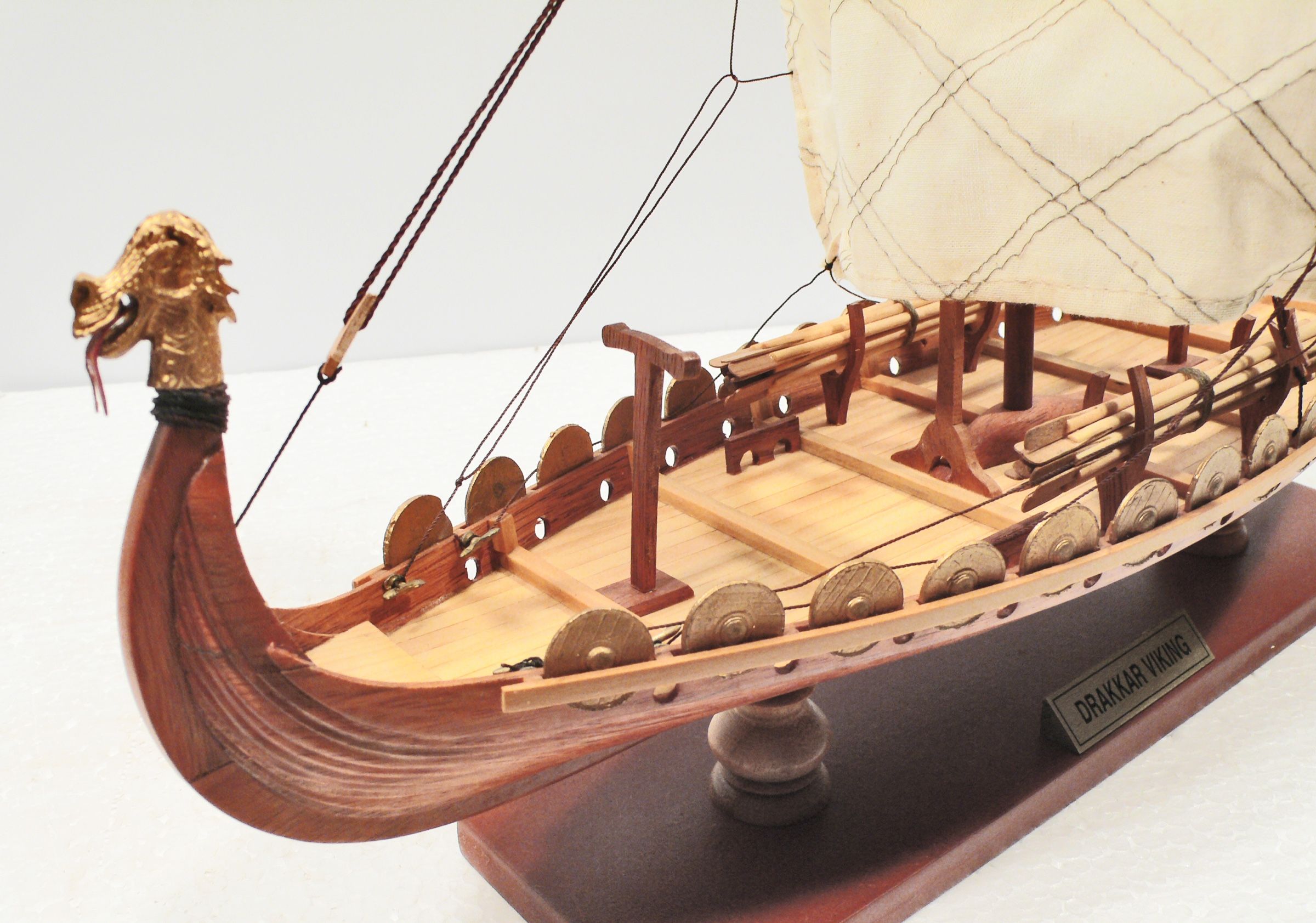 Drakkar Viking (No Rudder) - Nain ship models