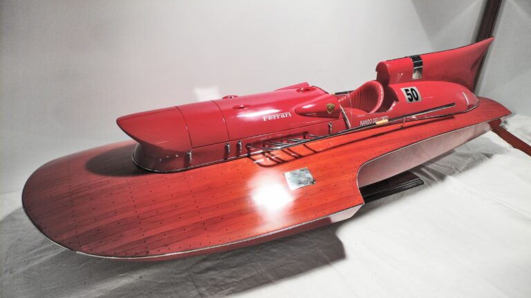 Ferrari Hydroplane 1954, RC READY - Nain ship models