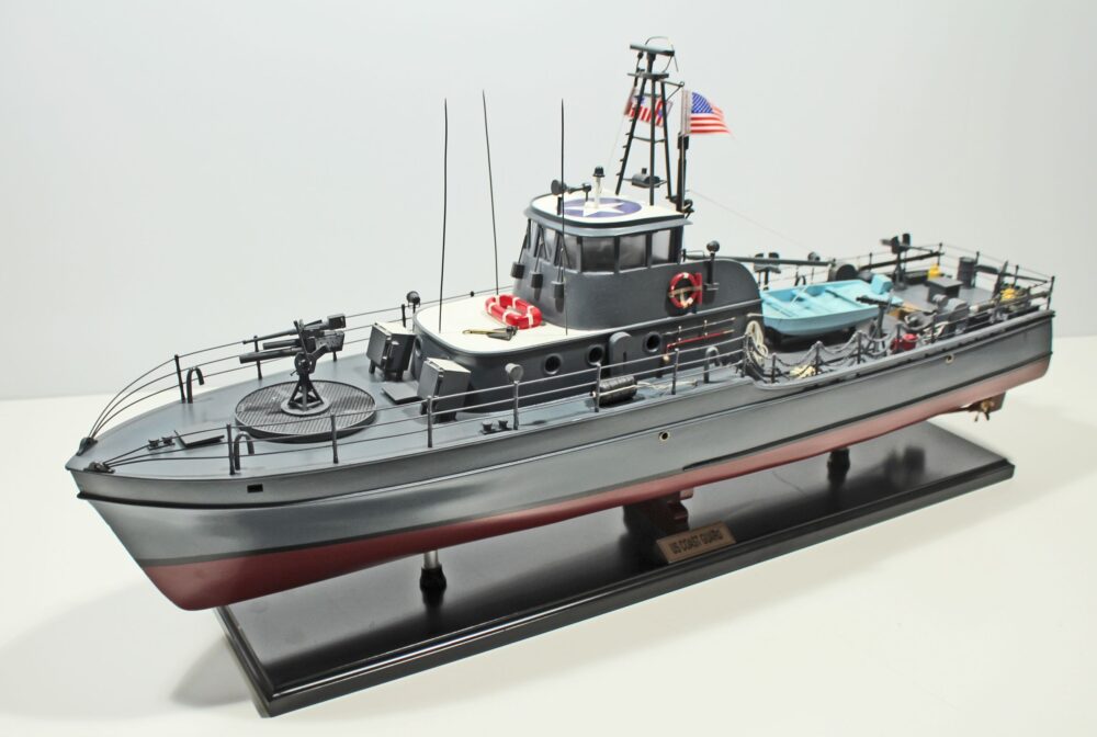US Coast Guard Boat (war paint) - wooden ship models