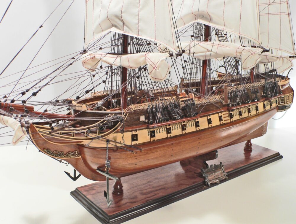 Uss Constitution Ship NAUTIMALL USS Constitution Wooden Model Ship 27"