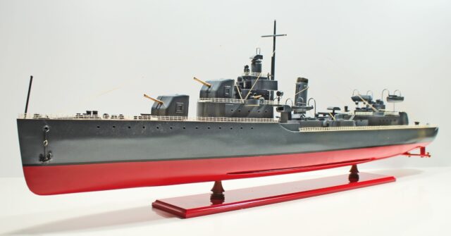 USS SIMS - Modelos de barcos de Nain