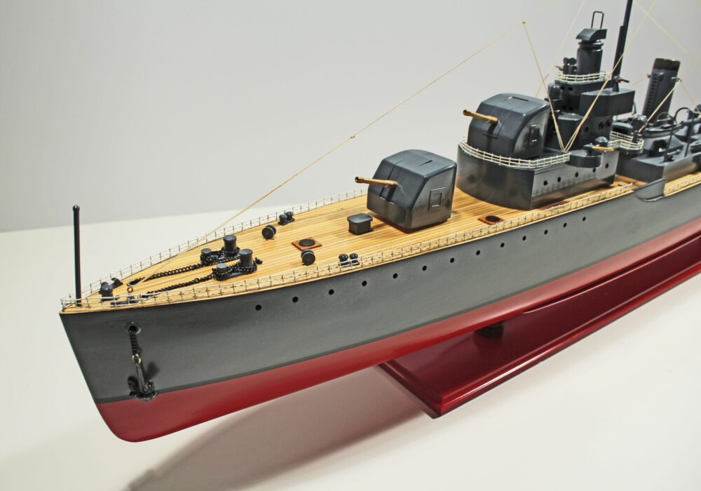 USS SIMS - Modelos de barcos de Nain