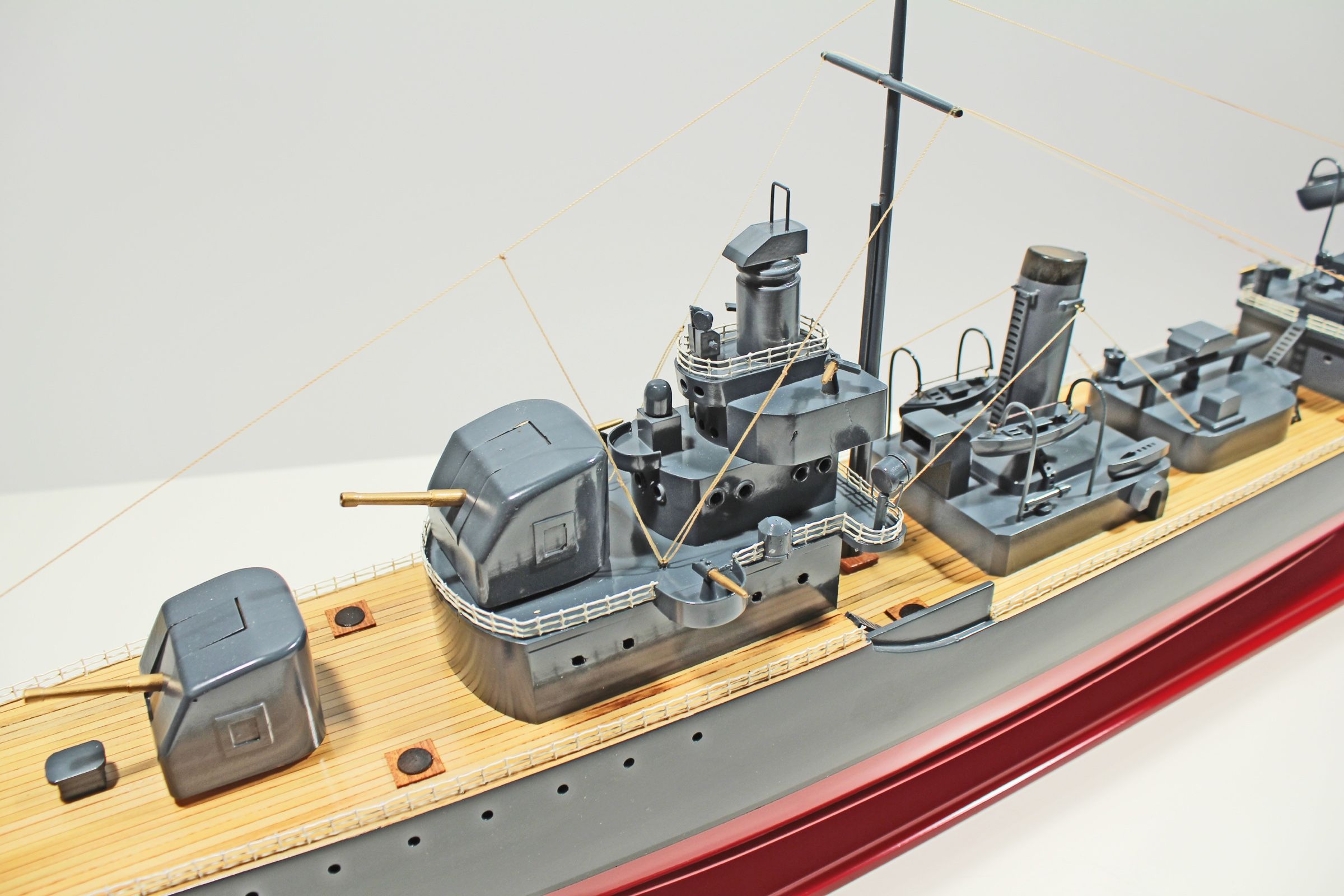 USS SIMS - Modelos de barcos de Nain
