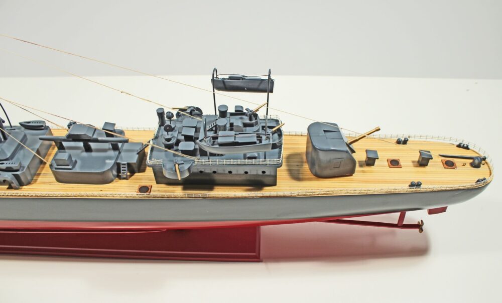 USS SIMS - Modelos de barcos de Nain