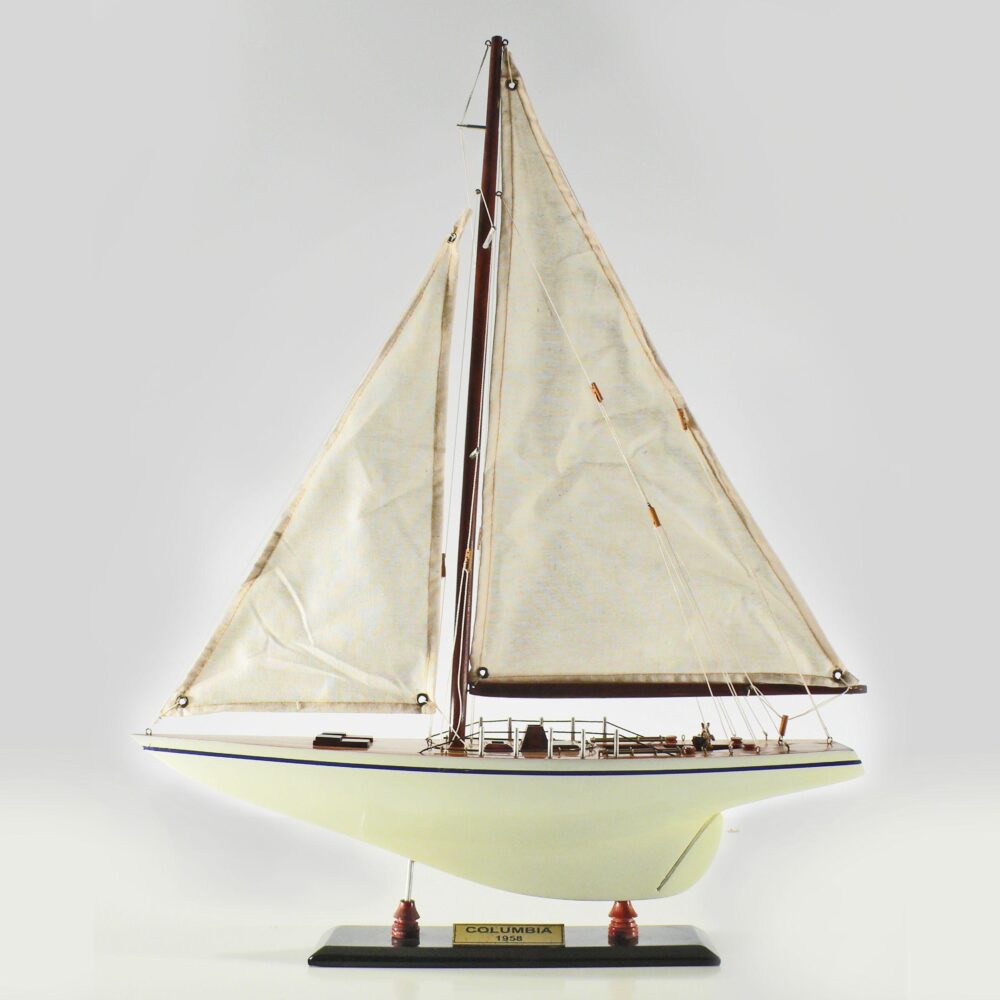 Ready assembled ship models, handcrafted from wood