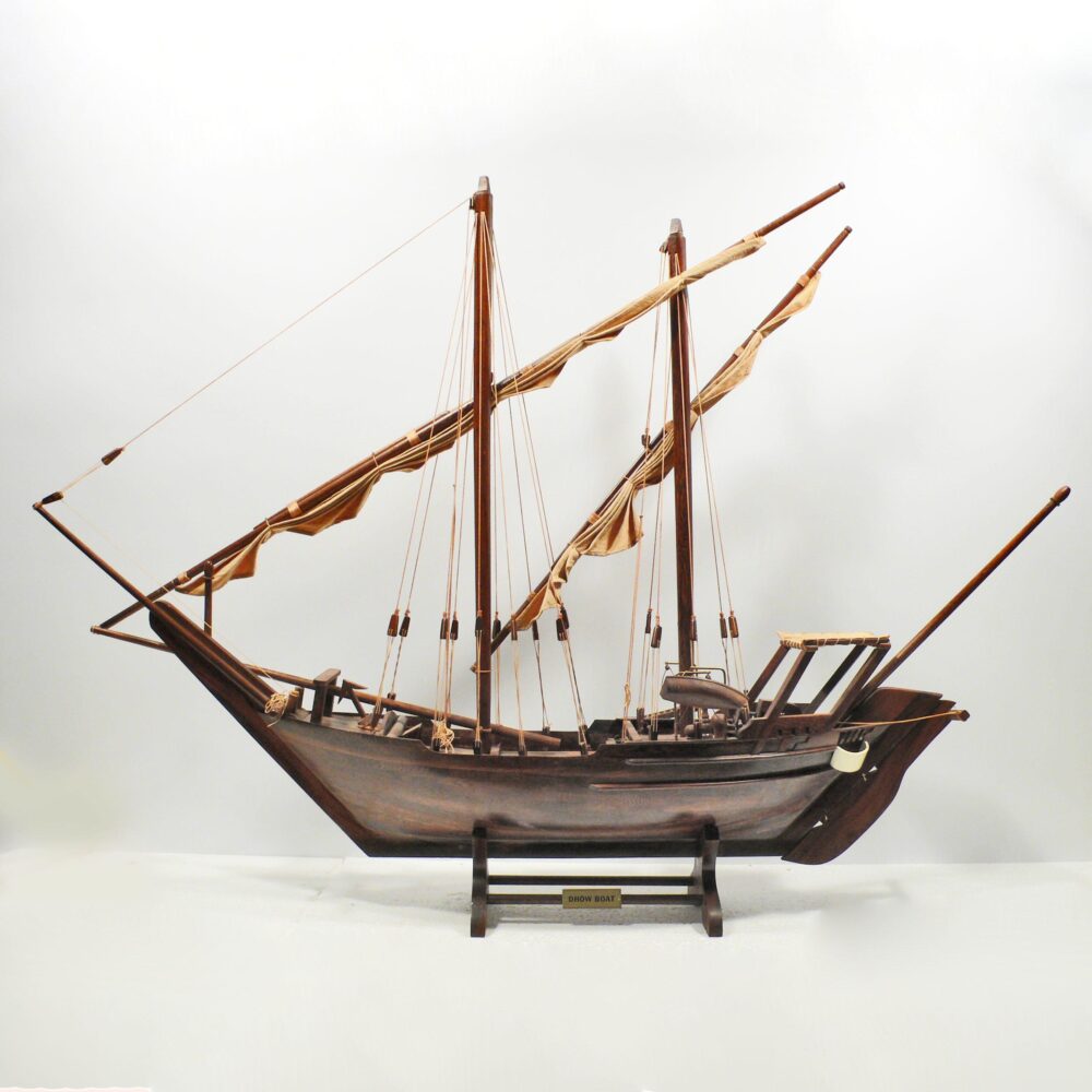 Dhow - Handcrafted Nain ship models