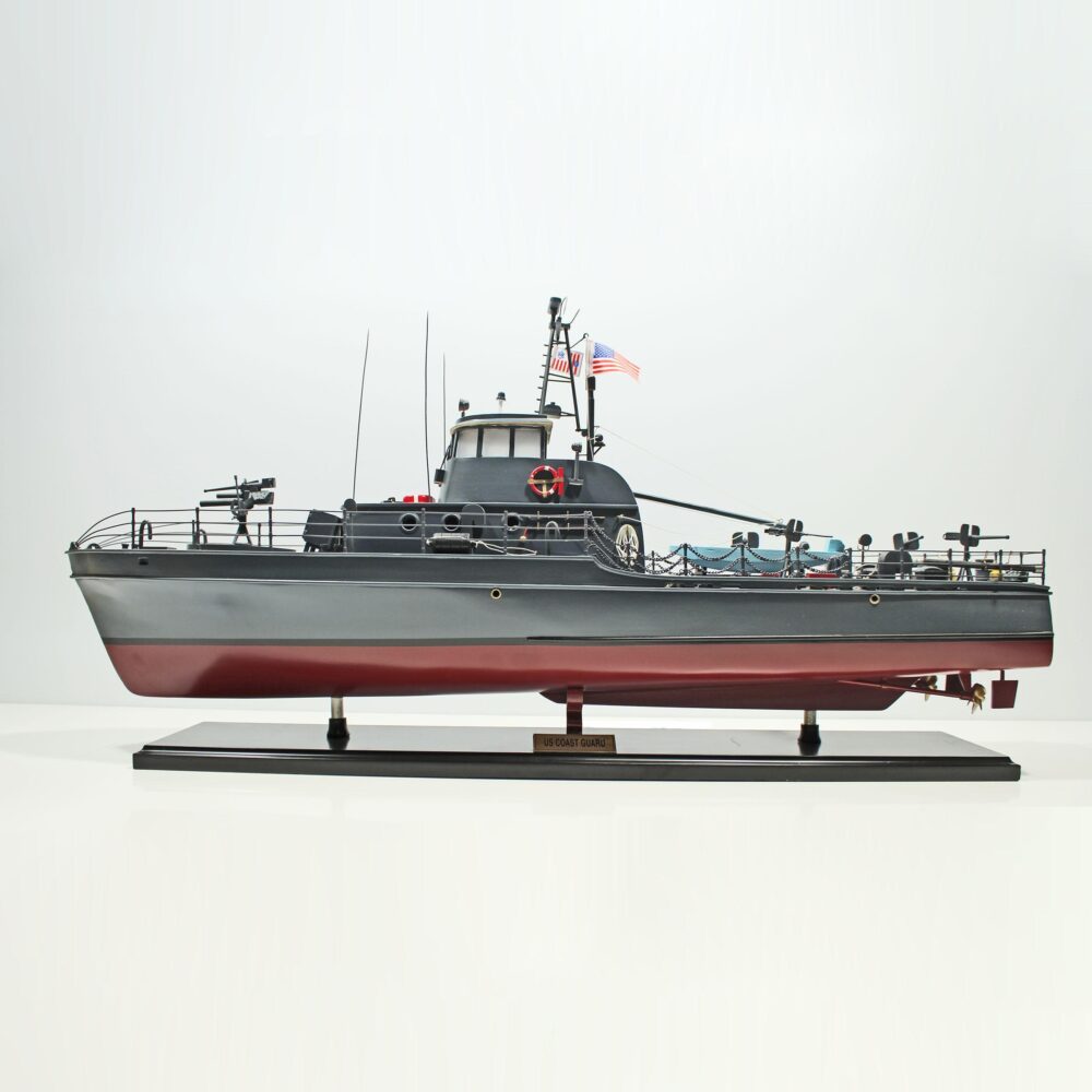 US Coast Guard Boat (war paint) - wooden ship models